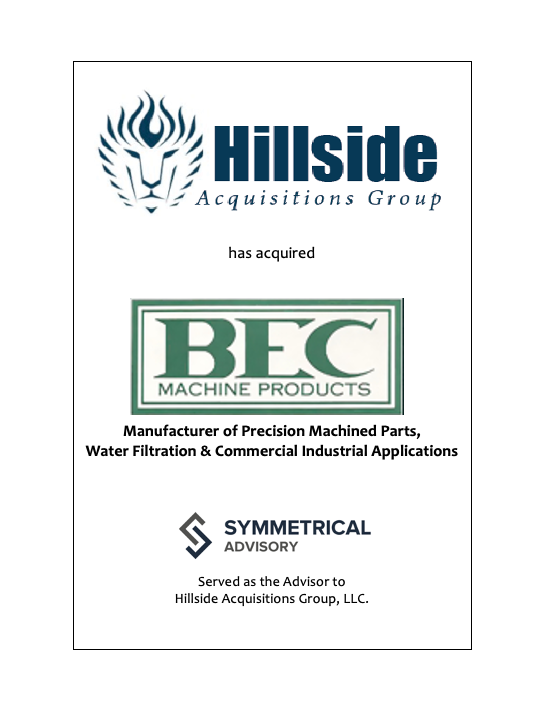 Transactions – Symmetrical Advisory